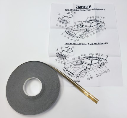 Phoenix Graphix 1976-81 Pontiac The Bandit Trans Am Decal Kit